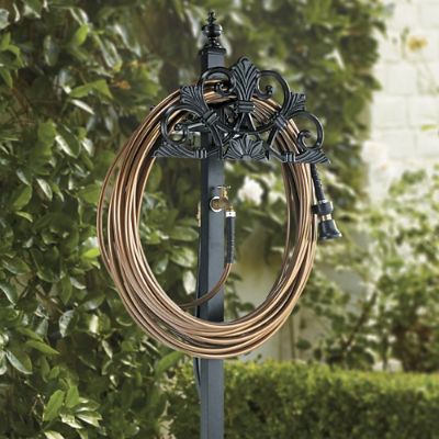 Medallion Hose Station with Corrosion-Resistant Aluminum & Accessory Basket