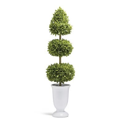 Boxwood 35" Three-layer Topiary | Frontgate