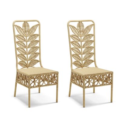 Lotus Dining Chairs, Set of Two | Frontgate