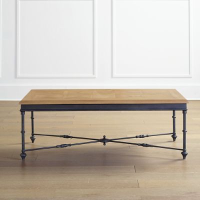 Tivoli Rectangular Coffee Table in Natural Honey | Frontgate