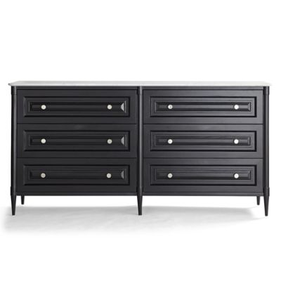 Hugo Marble Top 6-Drawer Dresser | Frontgate