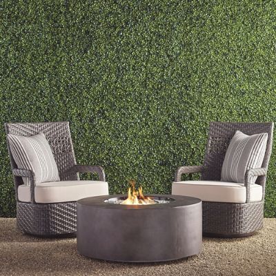Parker High-back Swivel Chair | Frontgate