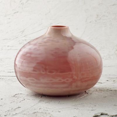 Solana Glass 6" Vase | Frontgate