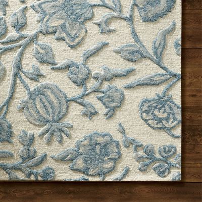 Avila Hand-tufted Wool Area Rug | Frontgate