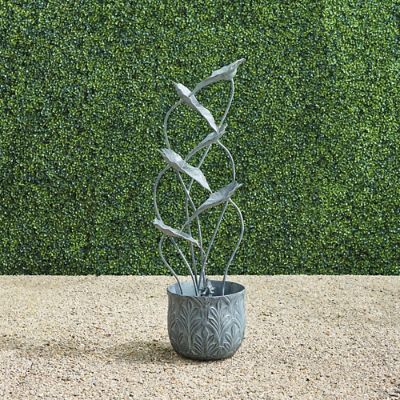 Melrose Tiered Leaf Fountain | Frontgate