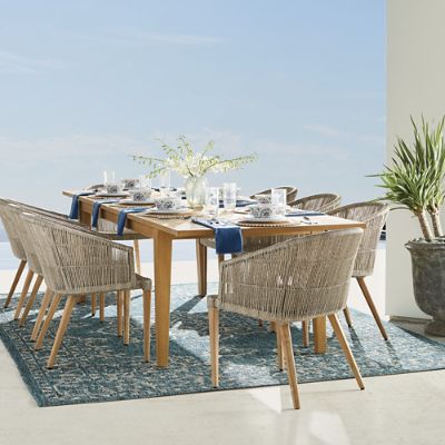 Lowry 7-pc. Rectangular Dining Set | Frontgate