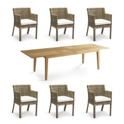 Seton 7-Pc. Dining Set | Frontgate