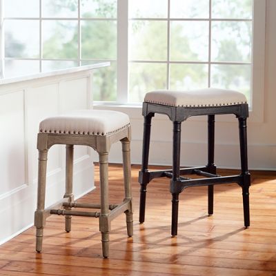 Logan Backless Bar & Counter Stool | Frontgate