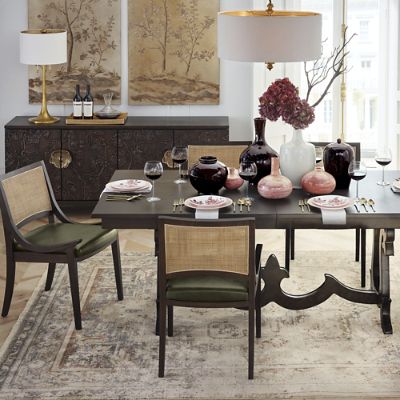 Vercelli Expandable Rectangular Dining Table | Frontgate