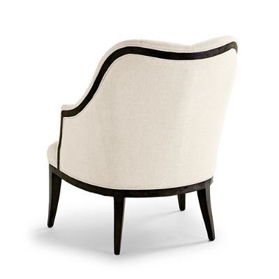 Garrett Accent Chair in Dark Brown Finish | Frontgate