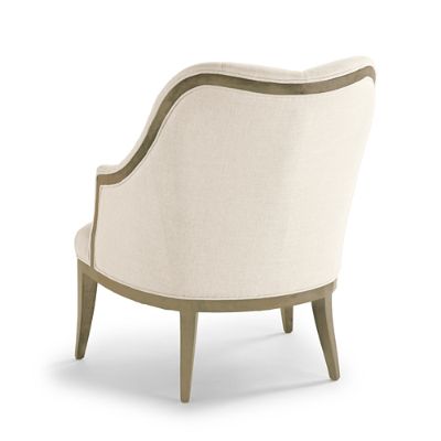 Garrett Accent Chair in Heathered Gray Finish | Frontgate