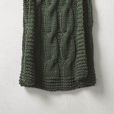 Cable Knit Throw | Frontgate