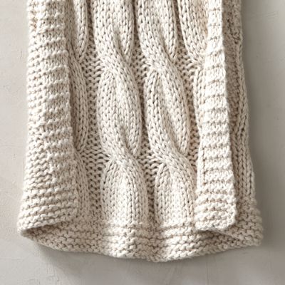 Cable Knit Throw | Frontgate