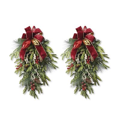 Renaissance Indoor Chairback Swags, Set of Two | Frontgate