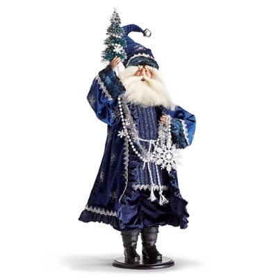 Delft Blue Santa | Frontgate