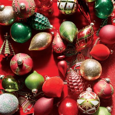 Holiday Tidings 60-piece Ornament Collection | Frontgate