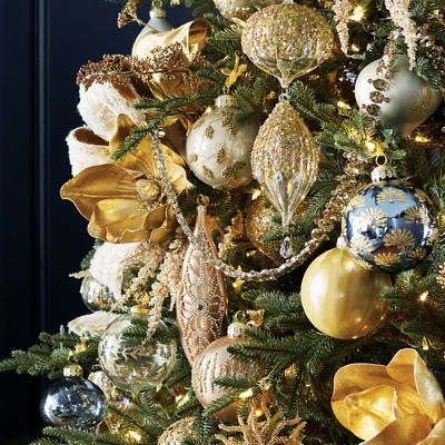 Gold Rush 60-piece Ornament Collection | Frontgate