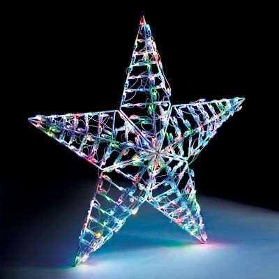 LED Multifunction 3D 5-point Star | Frontgate
