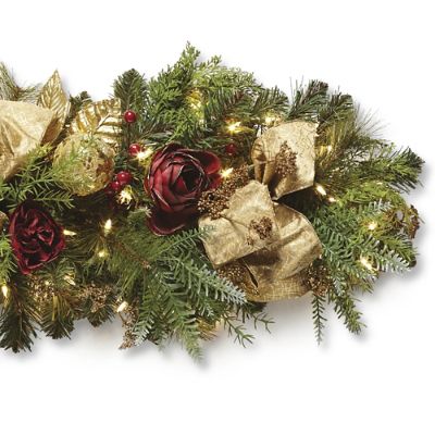 Renaissance Indoor Cordless 6 ft. Garland | Frontgate