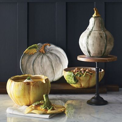 Pumpkin Ceramic Serveware Collection | Frontgate