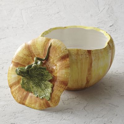 Pumpkin Ceramic Serveware Collection | Frontgate