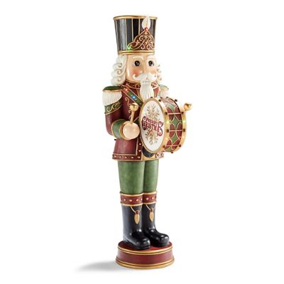 LED 58" Drummer Nutcracker | Frontgate