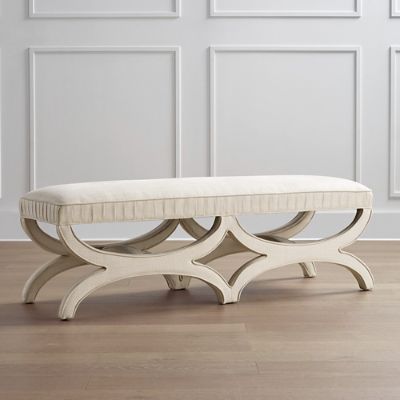 Theo Upholstered Bench | Frontgate