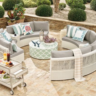 Frontgate coffee tables store