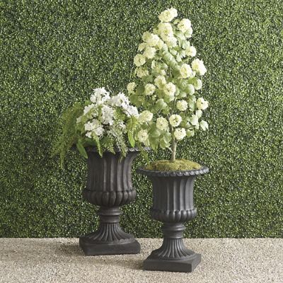 Outdoor Mixed Ferns and Hydrangea Urn Filler | Frontgate