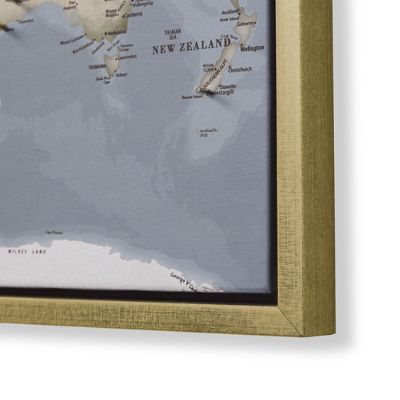 Magnetic World Map | Frontgate