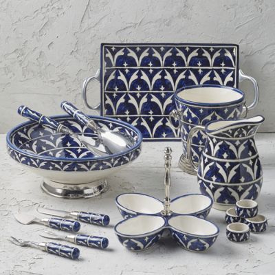 Piazza Ceramic Serving Collection | Frontgate