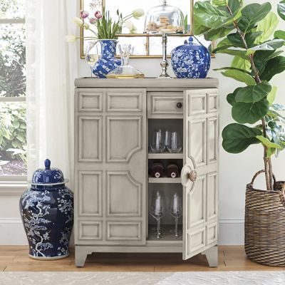 Morgan Inlay Storage Cabinet | Frontgate