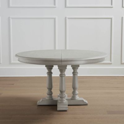 Nicola Round Expandable Dining Table | Frontgate