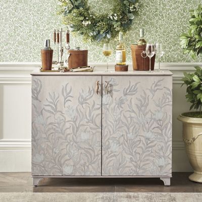 Morgan Inlay Storage Cabinet | Frontgate