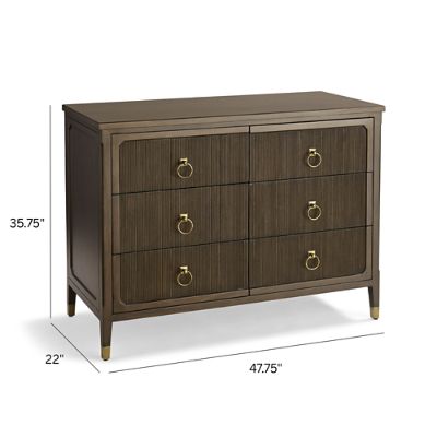 Giorgio 6-Drawer Dresser | Frontgate