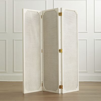 Marion French Cane Room Screen | Frontgate