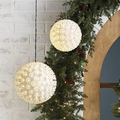 LED Sparkle Sphere | Frontgate