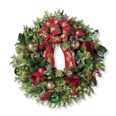 Yuletide Wonder Outdoor Wreath | Frontgate