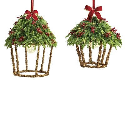 Outdoor Christmas Cheer Lantern | Frontgate