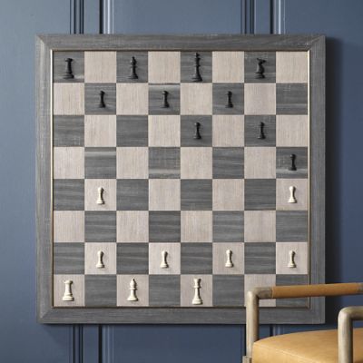 Oversized Wall Chess Board Game | Frontgate