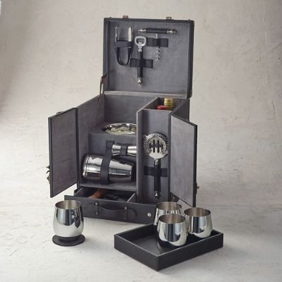 Ace Leather Bar Box | Frontgate