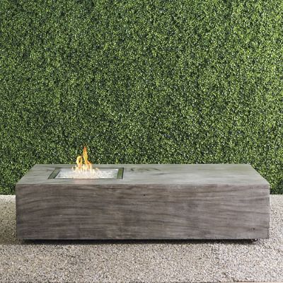Bryndle Rectangular Fire Table | Frontgate