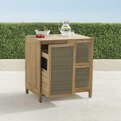 Isola Outdoor Kitchen Collection in Natural Teak | Frontgate