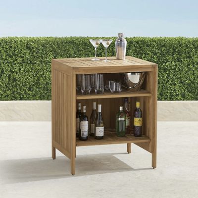 Isola Outdoor Kitchen Collection in Natural Teak | Frontgate