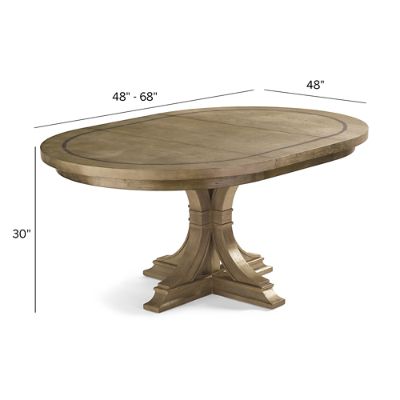 Torrey Expandable Round Dining Table | Frontgate