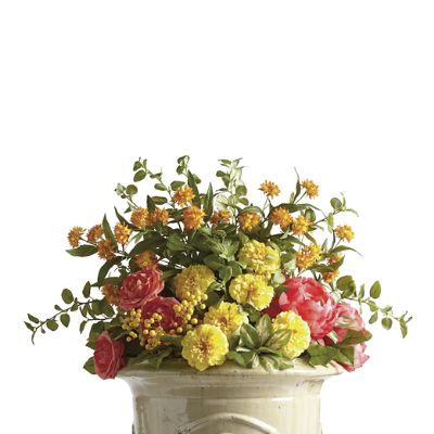 Dahlia Peony Zinnia Urn Filler | Frontgate