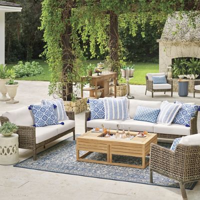 Brooks Rectangular Coffee Table | Frontgate