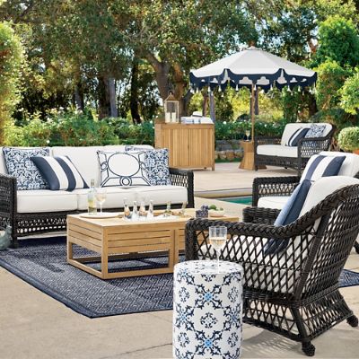 Brooks Rectangular Coffee Table | Frontgate