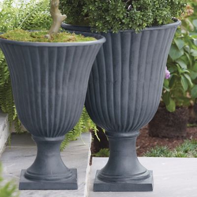 Chelsea Cast Aluminum Planter | Frontgate