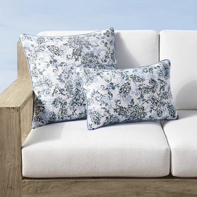 Sarasa Floral Indoor/Outdoor Pillow | Frontgate